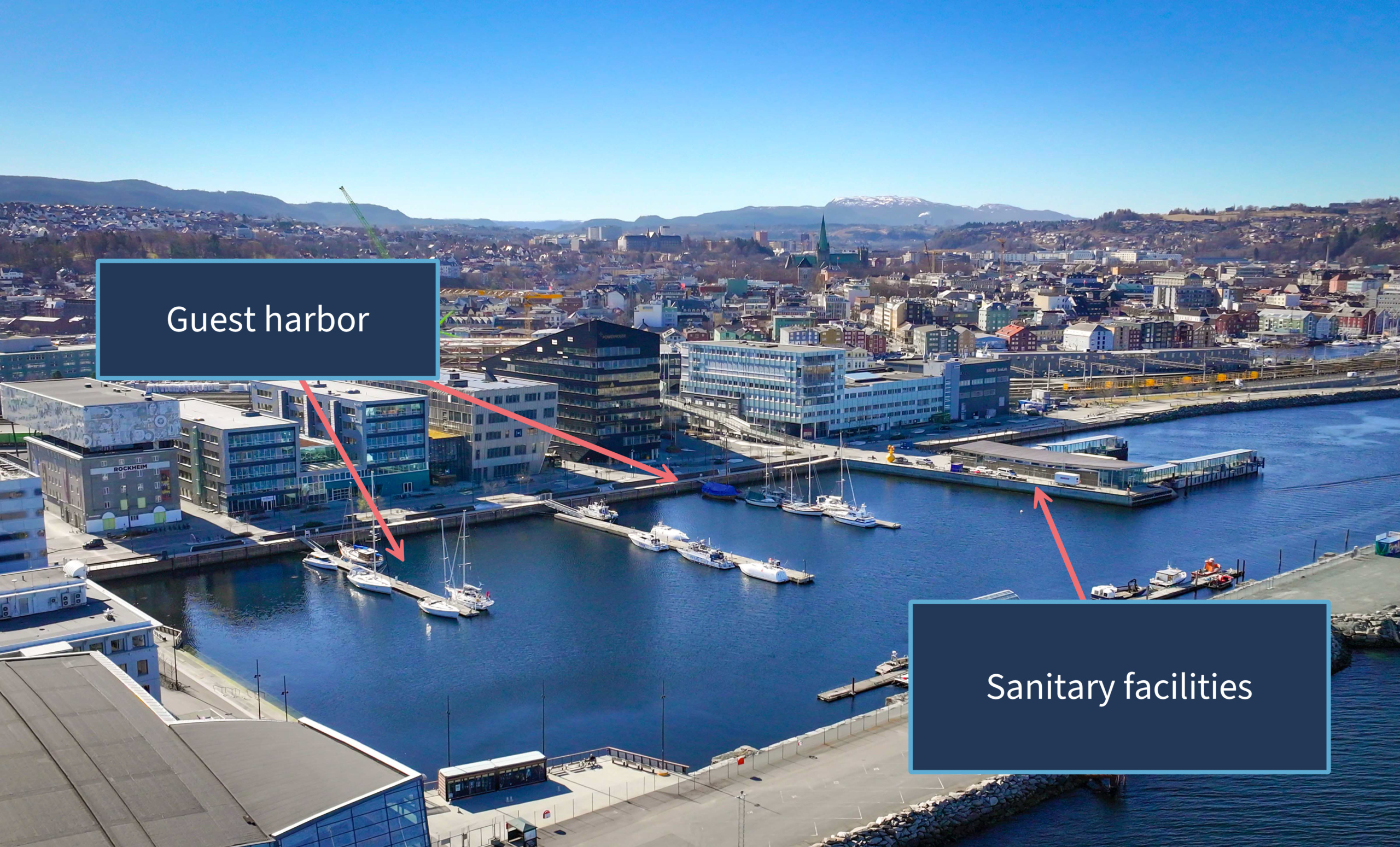 Marinas in Trondheimsfjorden - Trondheim Port Authority