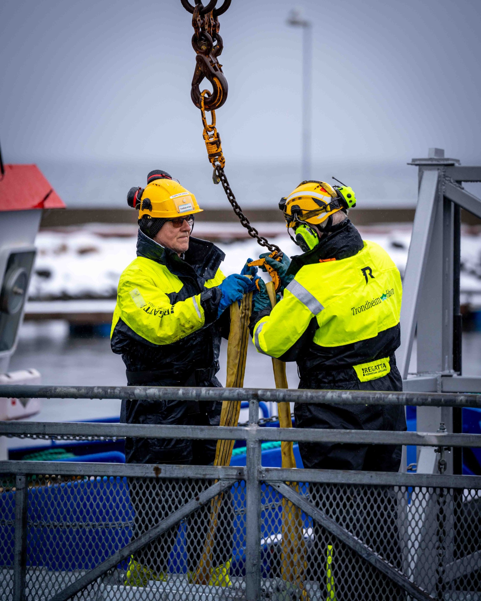 Hurtigbåtanlegget på Vanvikan er igjen operativt - Trondheim Havn